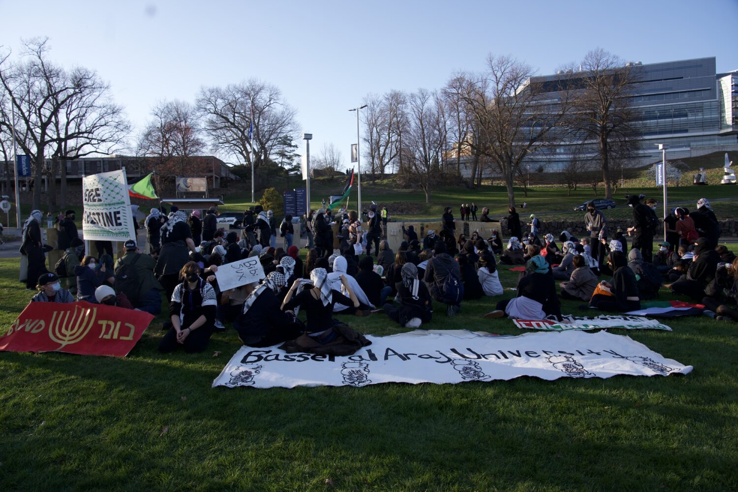 Jewish Bund stages protest for Palestinian liberation - The Brandeis Hoot