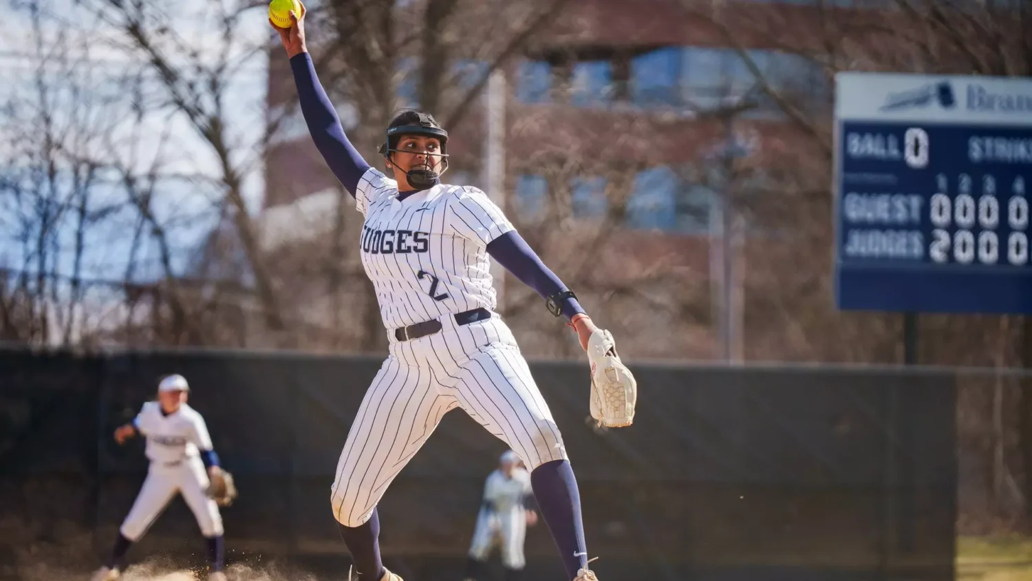 Kannan ’26 makes history on the mound for Judges’ softball - The ...